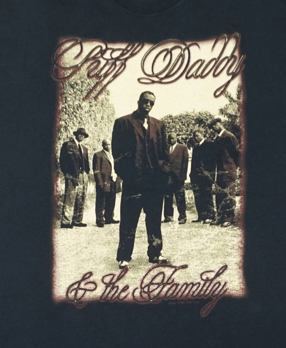 超レア 90's Puff Daddy No Way Out ツアー Tシャツ Notorious BIG 2Pac Snoop Dogg ...
