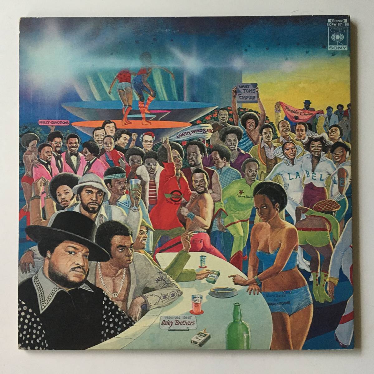 2384 Various - Disco Party/SOPW 87/88/Three Degrees The O'Jays Minnie Riperton Ritchie Family ...