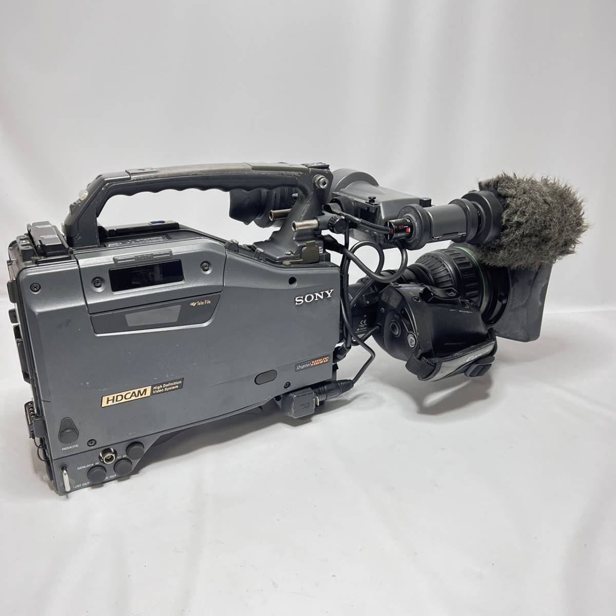 HDCAM 一式 HDW-750/9E + HDVF-20A + SANKEN CMS-10 + Canon HJ21x7.8B IASD 現状品 M035(プロ用、業務用)｜売買された ...