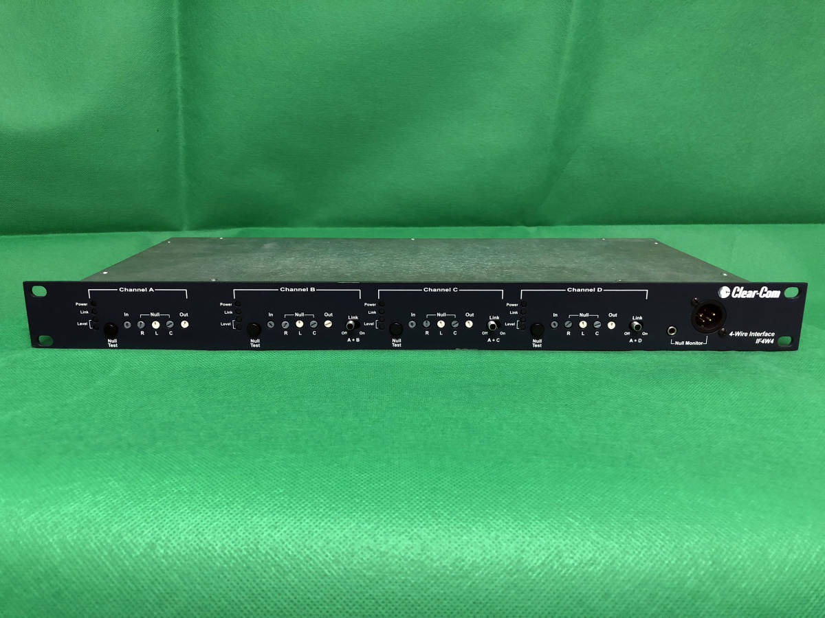 Clear Com IF4W4 クリアカム 4Wx4IF インターフェイス 放送(プロ用、業務用)｜売買されたオークション情報、yahooの ...