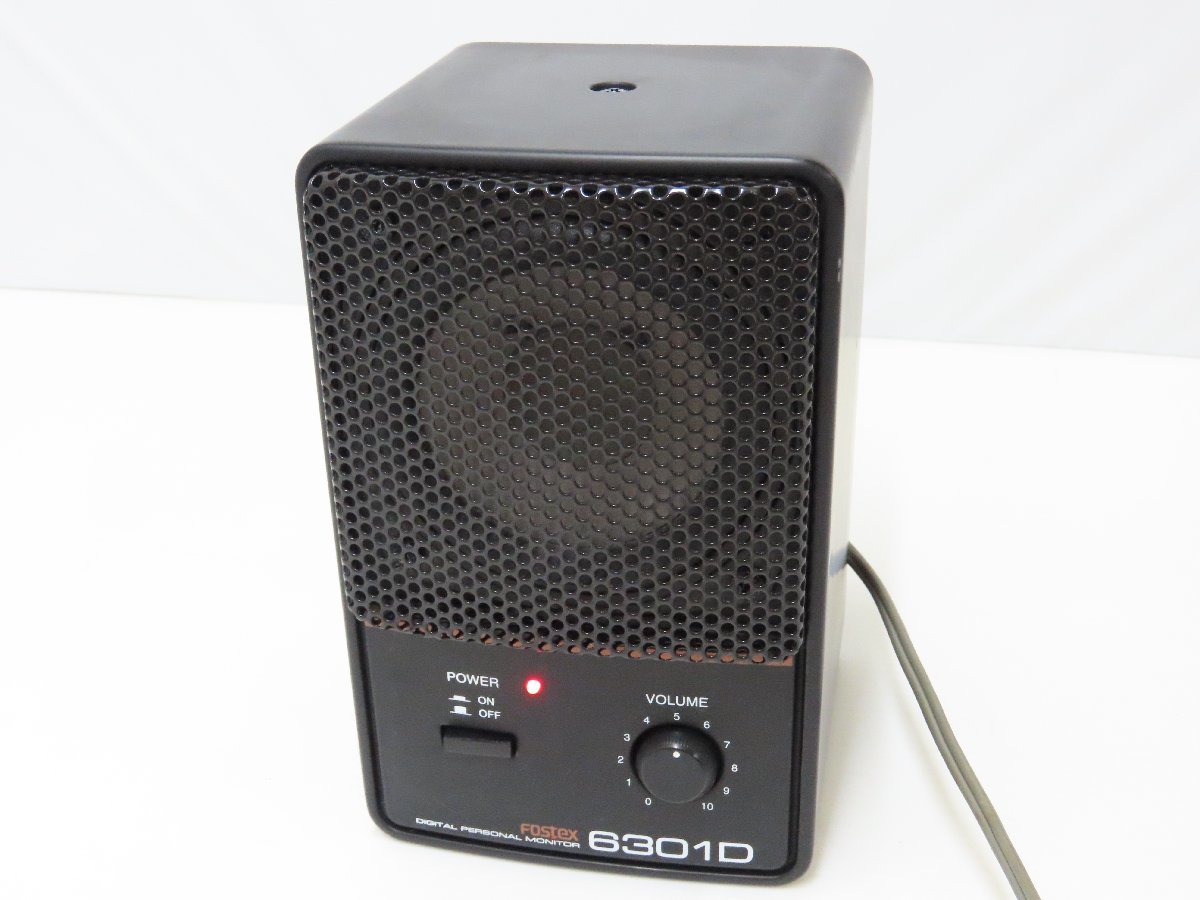 60 FOSTEX フォステクス 6301D アンプ内蔵 小型パワード スピーカー 0912-513(FOSTEX)｜売買されたオークション ...