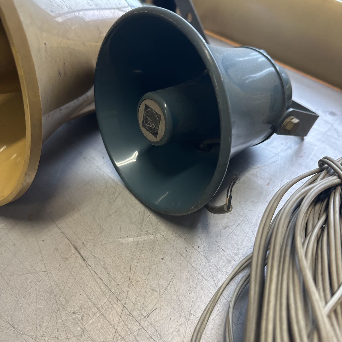 ナショナル アンプWA-160B トランペットスピーカー WT-202B マイク TOA TC-5K ジャンク 動作不明(一般)｜売買された ...