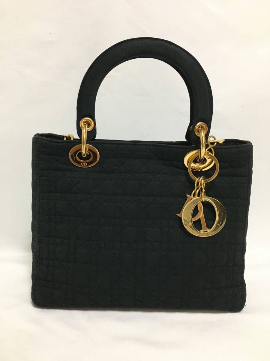 レディディオール カナージュ ハンドバッグ ブラック Christian Dior(レディディオール)｜売買されたオークション情報、yahooの商品情報をアーカイブ公開 - オークファン ...