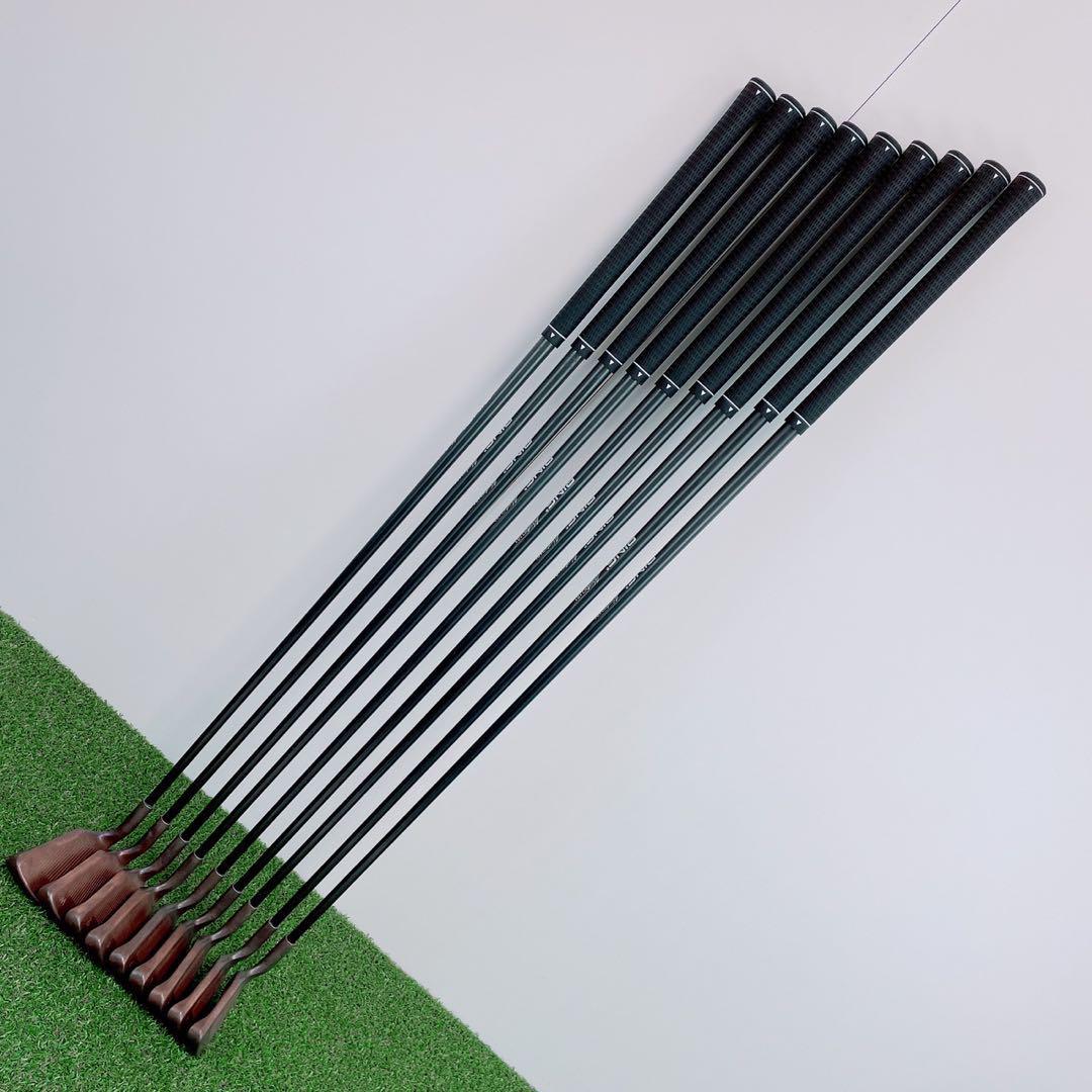 PING ZING ベリリウムカッパー アイアンセット 9本 KARSTEN 101 ALDILA カーボン ／ピン オレンジ メンズ 銅(ピン)｜売買されたオークション情報、yahooの商品 ...