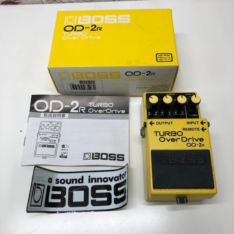 BOSSボス OD-2R TURBO Overdriveターボ オーバードライブ エフェクター 230927SK280575(オーバードライブ ...