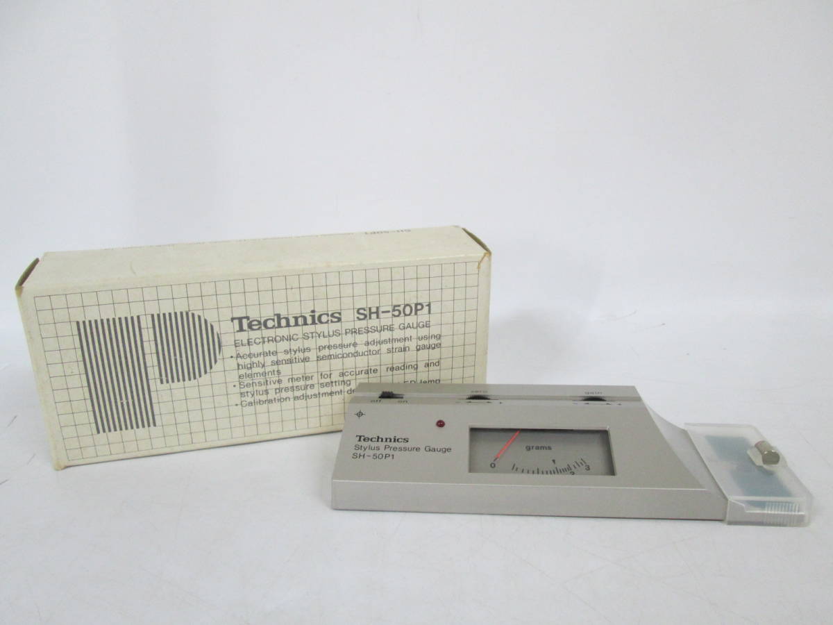 1010i F5824 Technics テクニクス / Stylus Pressure Gauge SH-50P1 針圧計 箱付き ...