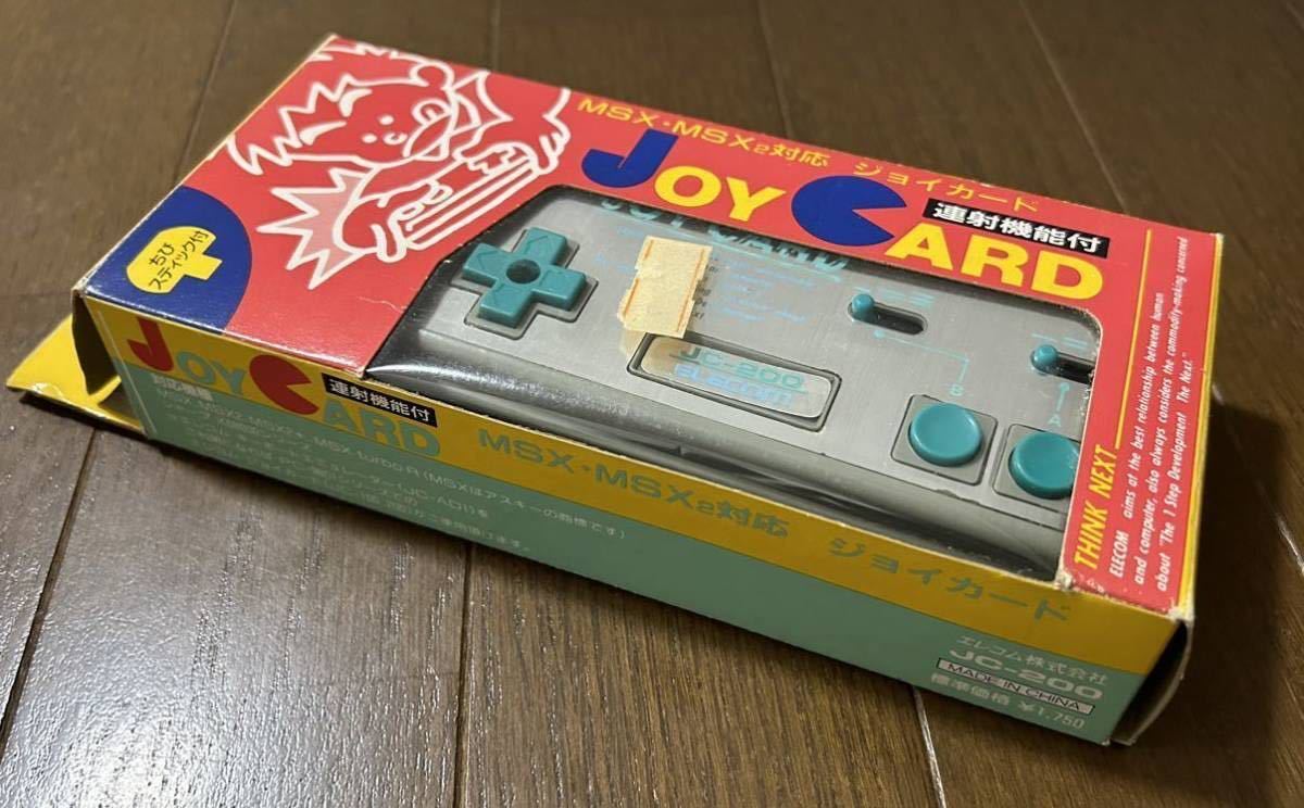 ELECOM JC-200 JOY CARD エレコム ジョイパッド MSX他用 コントローラー(パソコン)｜売買されたオークション情報 ...