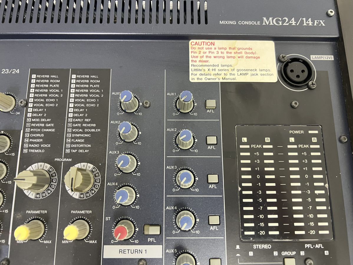 A3182-2 YAMAHA ヤマハ / MG24/14FX アナログミキサー(ミキサー)｜売買されたオークション情報、yahooの商品情報をアーカイブ公開 - オークファン（aucfan.com）