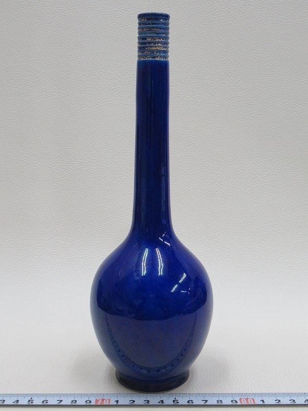 D4308 永楽善五郎 金彩 交趾 鶴首花瓶 一輪生 花入 花生(その他)｜売買されたオークション情報、yahooの商品情報をアーカイブ公開 ...