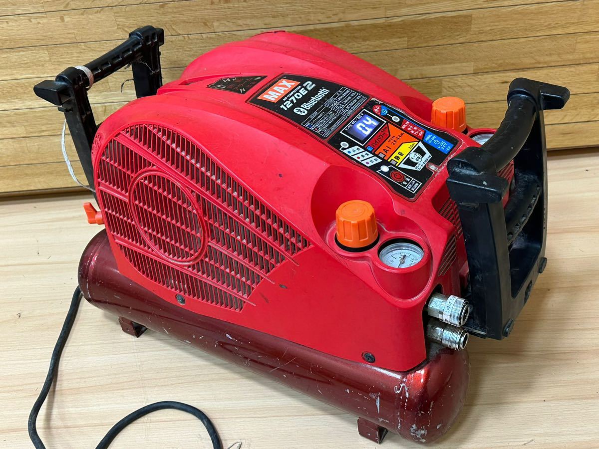 マックス MAX Bluetooth AIR COMPRESSOR 1270E2 スーパー エアコンプレッサ //動作未確認//ジャンク//(コンプレッサー)｜売買されたオークション情報 ...