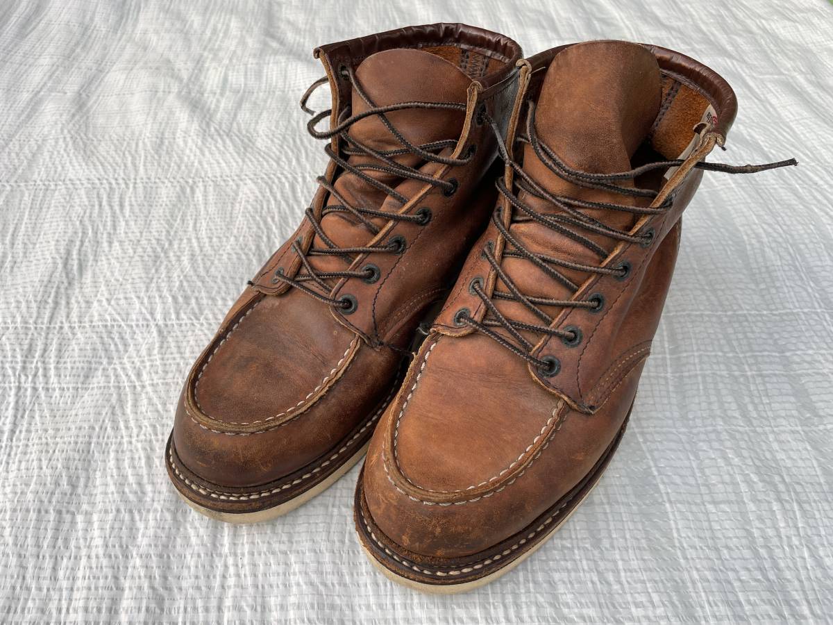 レッドウィング RED WING 1907 CLASSIC MOC US9 27.5cm ソール ブーツ 革 ブラウン(9インチ)｜売買された ...