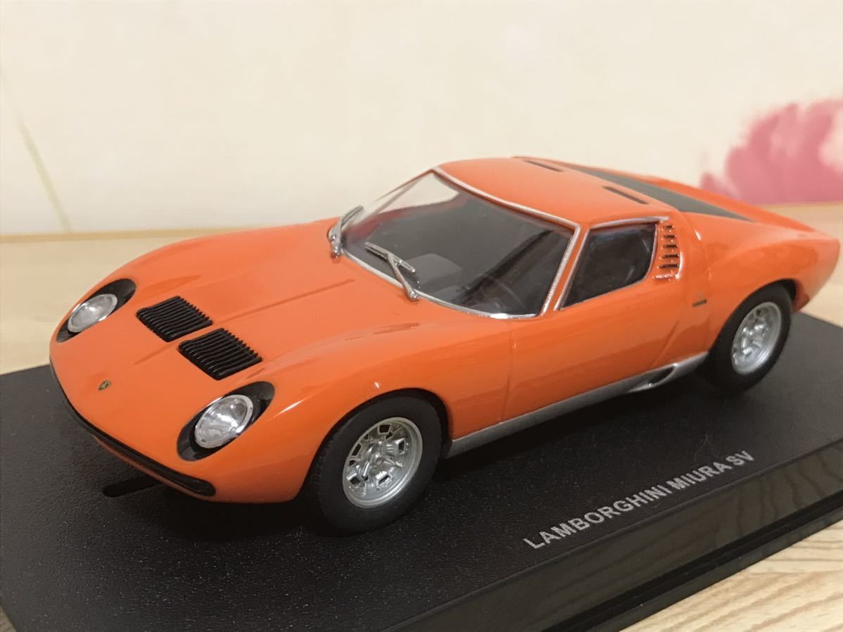 当時物 1/32 オートアート ランボルギーニ ミウラ スロットカー AUTOart LAMBORGHINI MIURA SV Aa SLOT ...