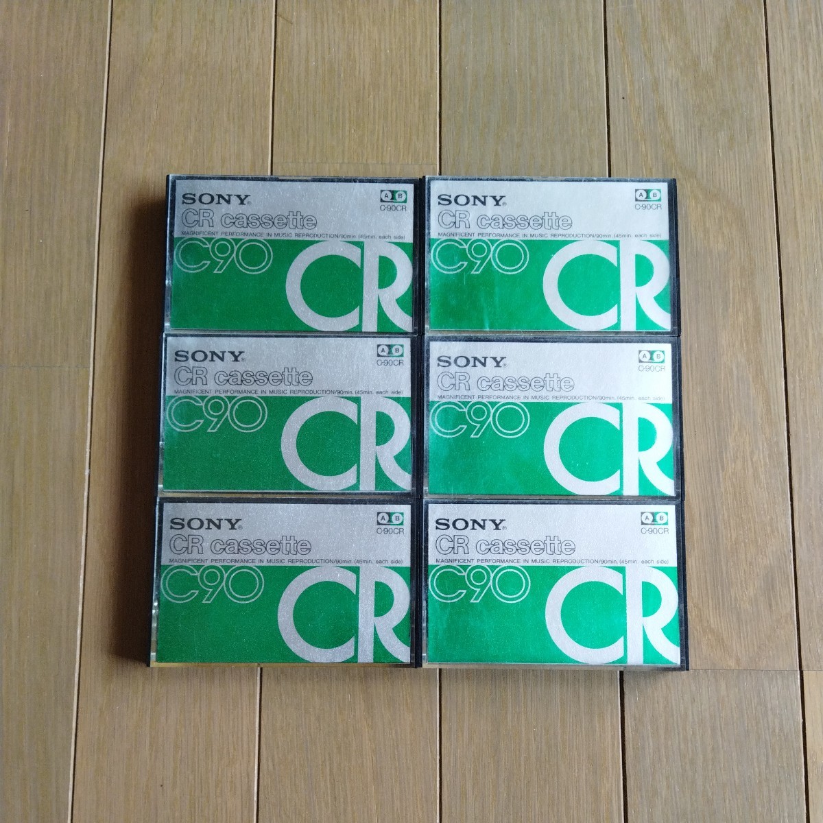 SONY カセットテープ CR cassette C90 CR クローム 1977年頃発売 6本(記録媒体)｜売買されたオークション情報 ...