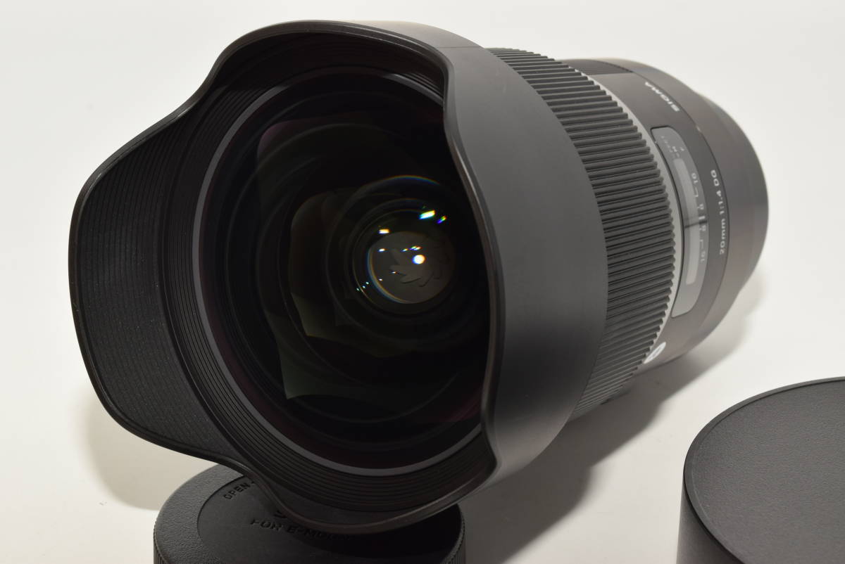 極上品 SIGMA 単焦点広角レンズ 20mm F1.4 DG HSM SONY-Eマウント用 ミラーレス フルサイズ 専用 #6384(その他)｜売買されたオークション情報、yahooの商品 ...
