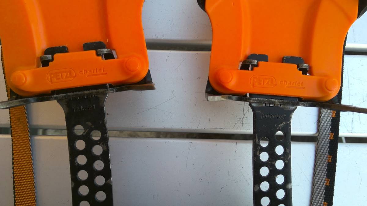 PETZL ペルツ charlet シャルレ 旧型 12本爪アイゼン/クランポン セミワンタッチタイプ 品(アイゼン)｜売買されたオークション ...