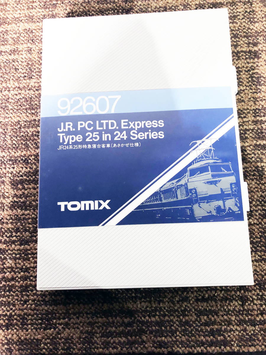 TOMIX 92607 JR24系25形 寝台特急 あさかぜ仕様 TOMIX 92607 COFK(客車)｜売買されたオークション情報 ...