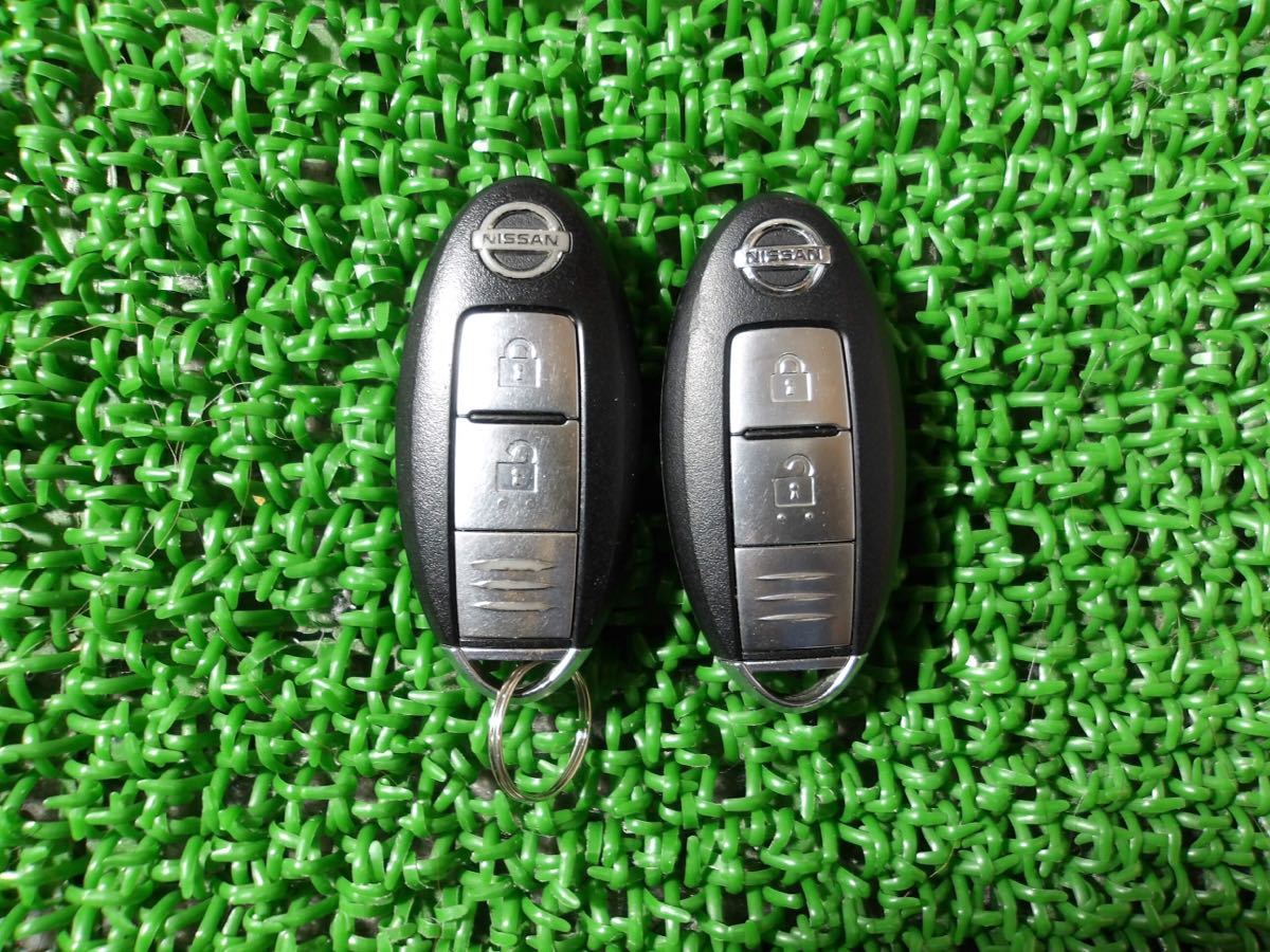 5 綺麗 日産 純正 スマートキー リモコンキー 2ボタン Z12 キューブ E11 E12 ノート K13 マーチ C11 ティーダ2個(日産用)｜売買されたオークション情報、yahooの ...