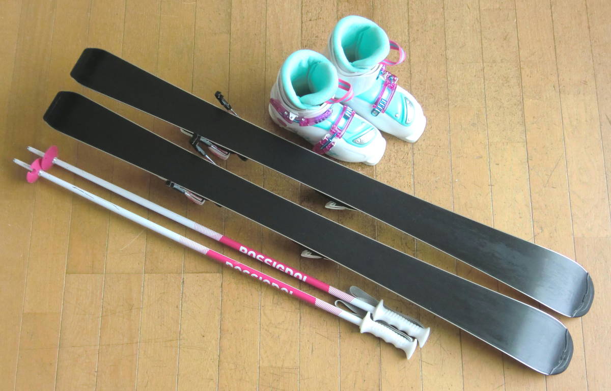 即日発送OK ATOMIC＋Hart 子供用カービングスキー4点セット 板110/靴21 WAX済 女の子(板、ブーツセット)｜売買されたオークション情報、yahooの商品情報をアーカイブ公開 ...