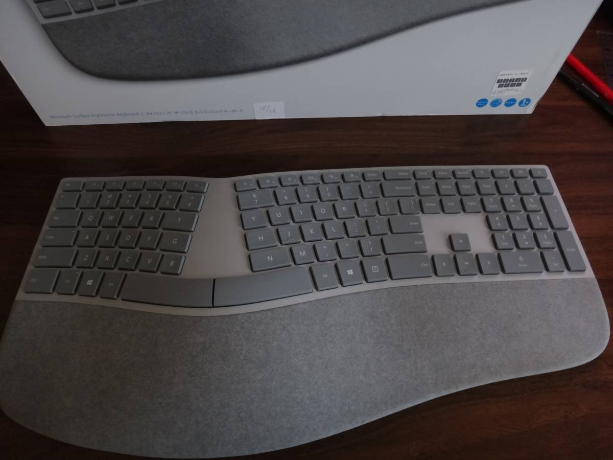 Surface Ergonomic 無線キーボード 英字キー配列 Bluetooth Windows10(ワイヤレスキーボード)｜売買されたオークション情報、yahooの商品情報をアーカイブ ...