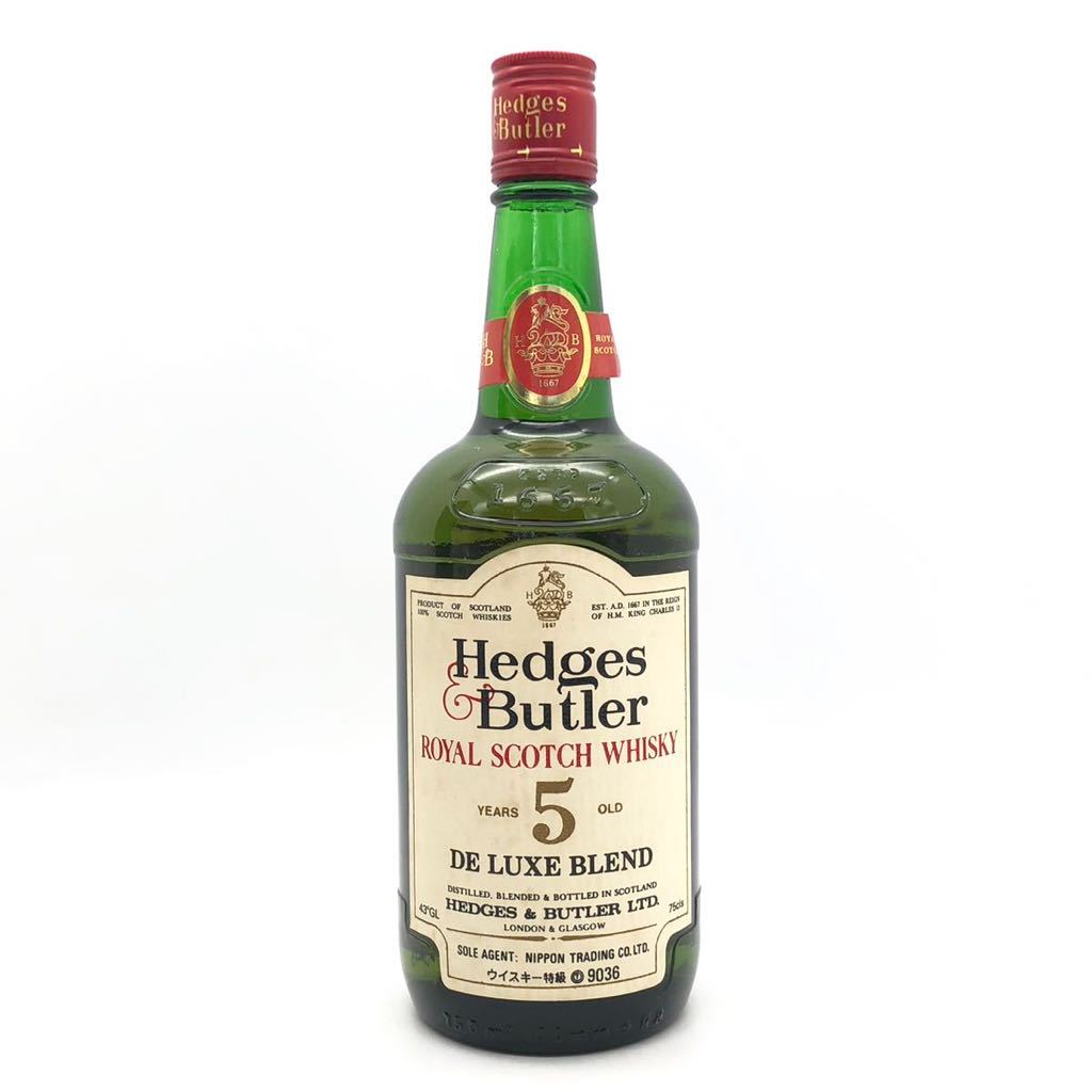未開栓 Hedges Butler ヘッジス バトラー 5年 ロイヤル スコッチ ウイスキー 750ml 43% 箱(スコッチ)｜売買された ...