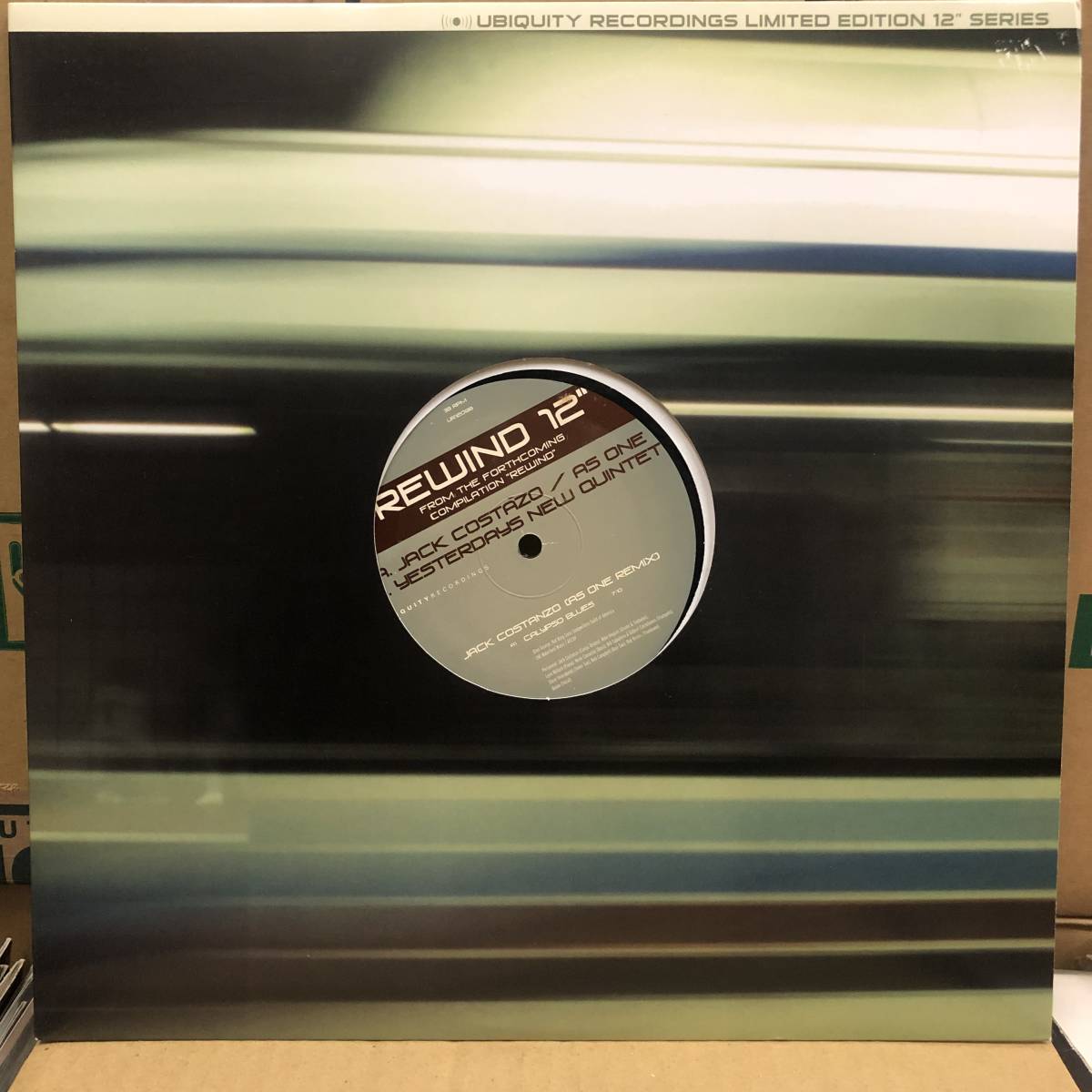 Jack Costazo / As One / Yesterdays New Quintet - Rewind 12 A24(ハウス)｜売買さ ...