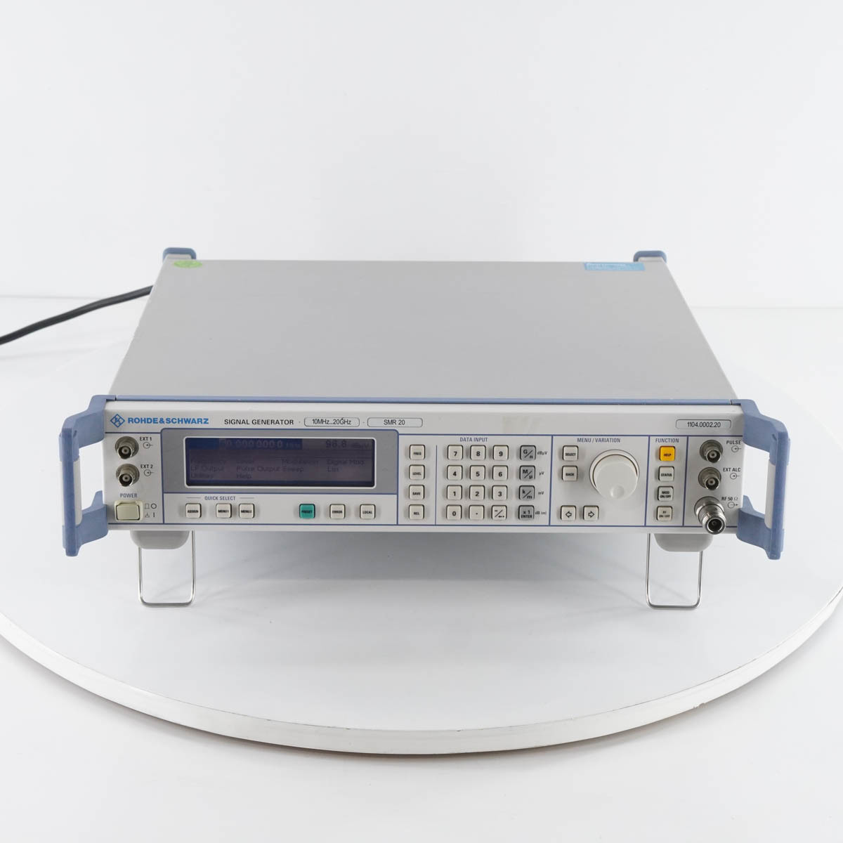 DW 8日保証 SMR 20 SMR20 1104.0002.20 Rohde & Schwarz OPT B5 B11 B14 B15 ...