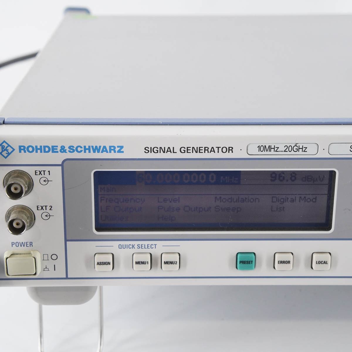 DW 8日保証 SMR 20 SMR20 1104.0002.20 Rohde & Schwarz OPT B5 B11 B14 B15 ...