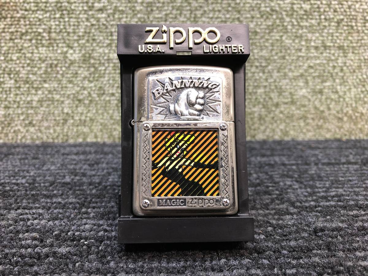 Zippo MAGIC ZIPPO マジック ジッポー バニーガール オイルライター 写真追加あり(その他)｜売買されたオークション情報 ...