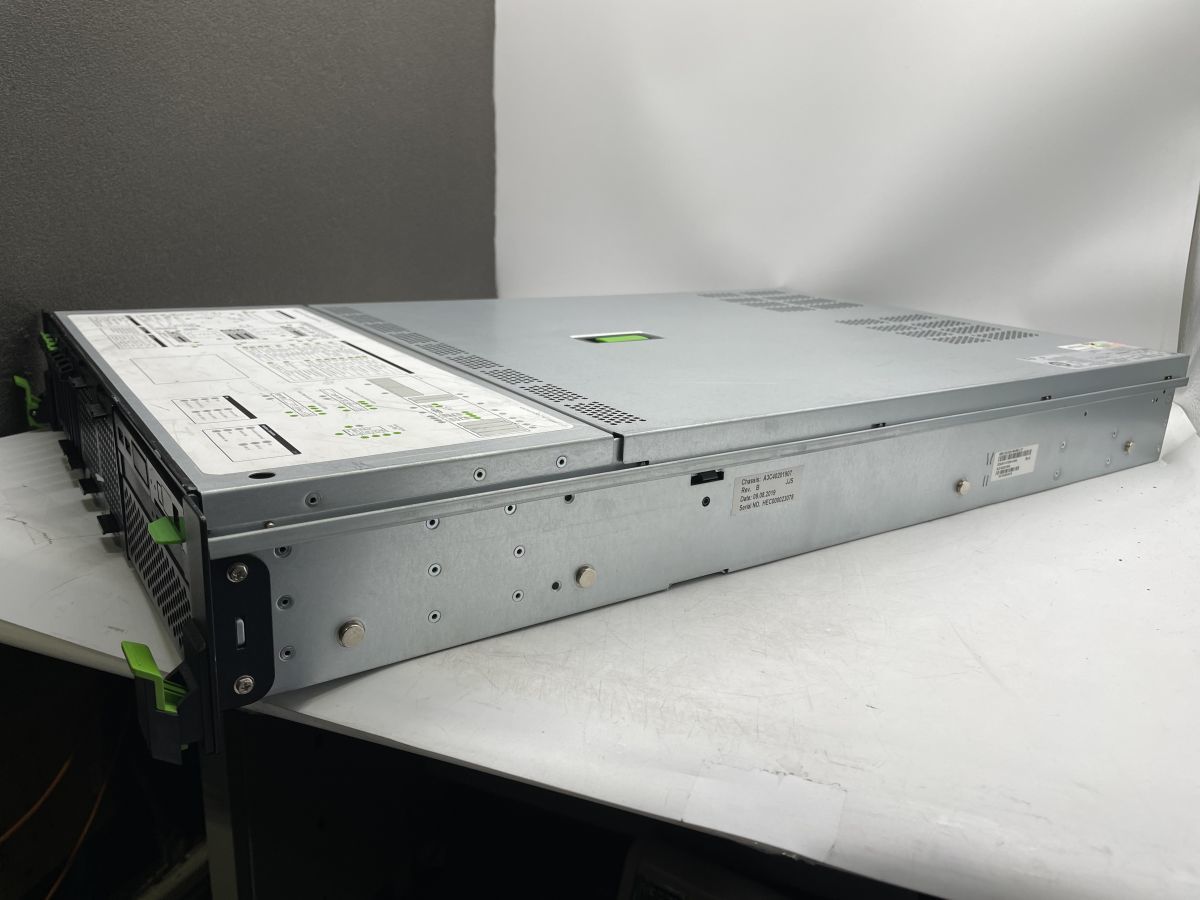 1円スタート 富士通 PRIMERGY RX2520 M5 Xeon Silver 4208 16GB 300GB x 4 現状引き渡し OS ...