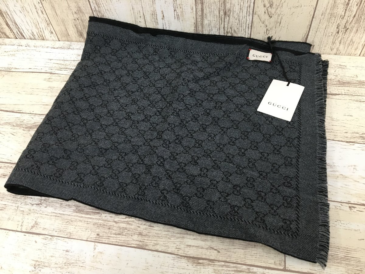 169A GUCCI グッチ 402093 GG柄 マフラー 小物(服飾小物)｜売買されたオークション情報、yahooの商品情報をアーカイブ公開 - オークファン（aucfan.com）