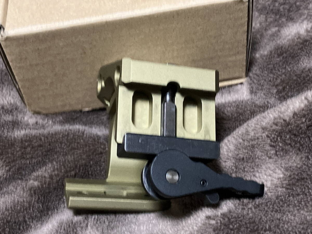 Evolution gear UNITY Type G33 マウント FDE マグニファイア 検 M4 mk18 HK416 SR-16 ...