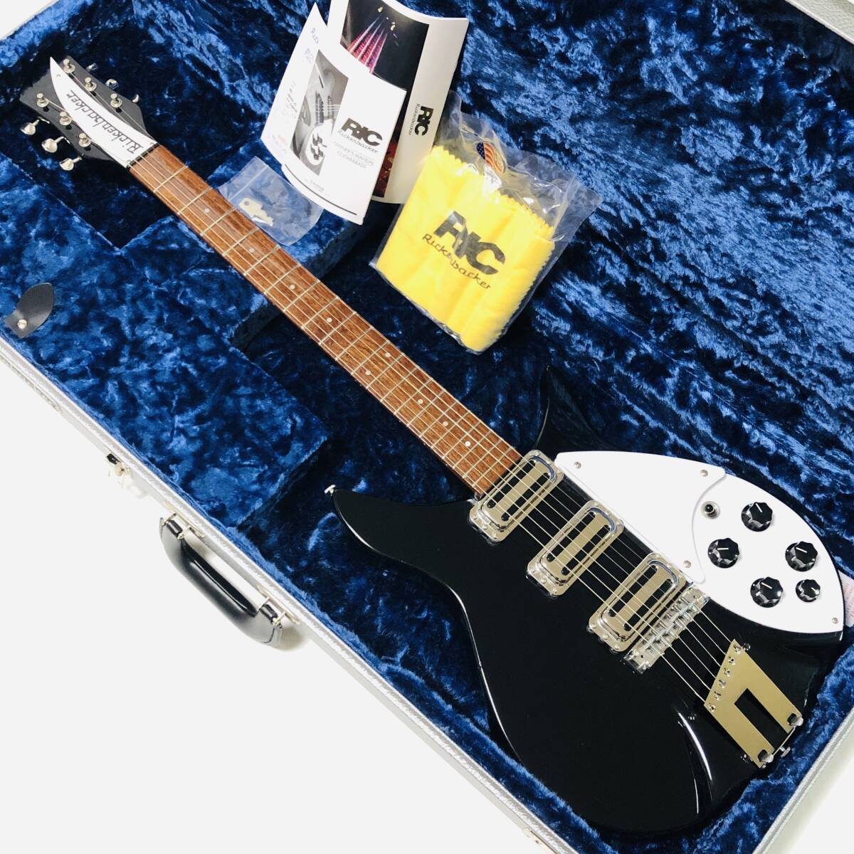 Rickenbacker 350/V63 Jetglo Beatles リッケンバッカー エレキギター 3PUモデル ハードケース付属 ...