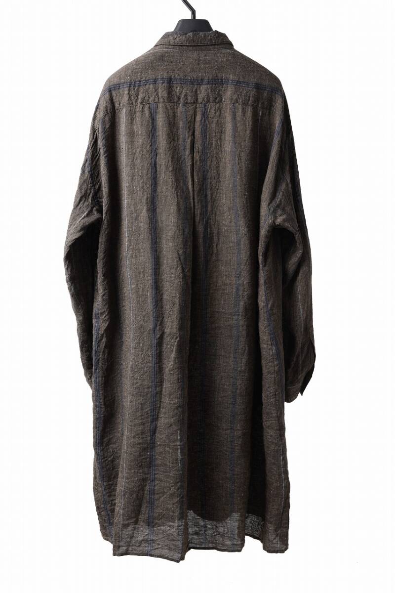 YUTA MATSUOKA long shirt /natural wrinkles linen 定価41800円 SOSNOVSKA ...