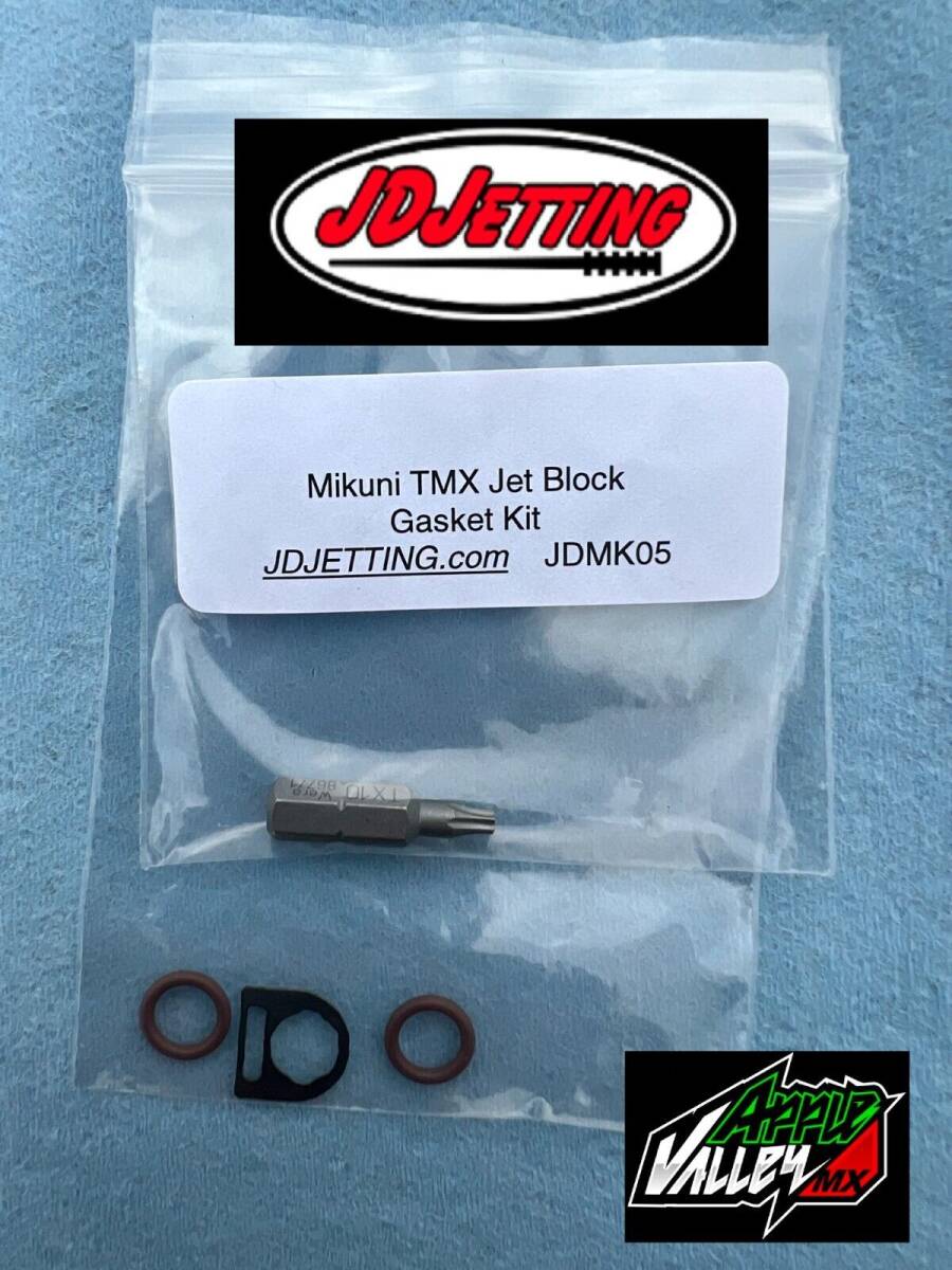 JD Jetting Jet Block Gasket Kit Mikuni TMX Jet Block JDMK05 海外(海外商品購入代行 ...