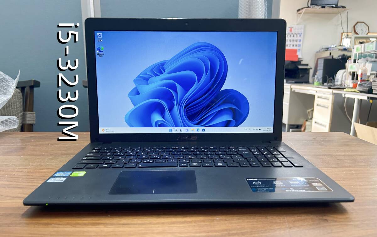 ASUS X550VL Core i5-3230M メモリ8GB SSD128GB GT 710M カメラ マルチ HDMI Windows 11 Home Office 2021 B1(15 ...