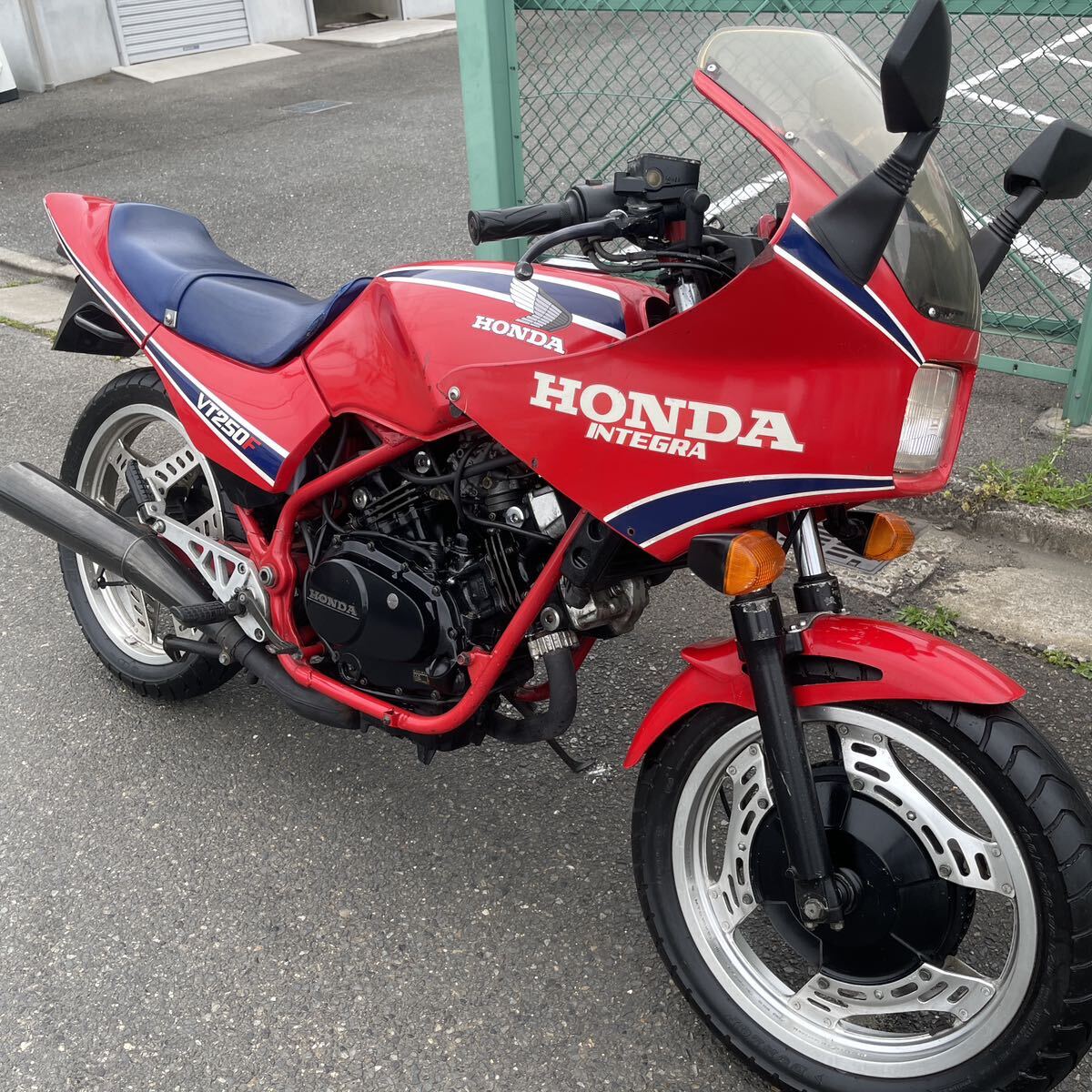 VT250F インテグラ MC08 13235km エンジン好調 チョーク引かずセル1始動 全国配送 売切 検 NS250F R Z ...