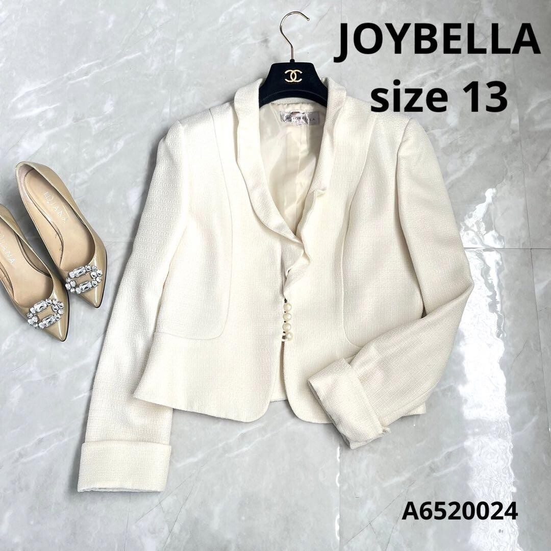 JOYBELLAジョイベラクリーニング済みフォーマルジャケットsize XL 13AR フリルジャケット フリル パールボタン(ジャケット、上着)｜売買されたオークション情報、yahooの商品 ...