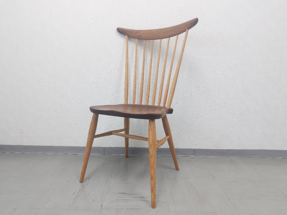 柏木工 COMB BACK コムバック サイドチェア 6万 ダイニングチェア ウォールナット オーク W552K 高山ウッドワークス A ...