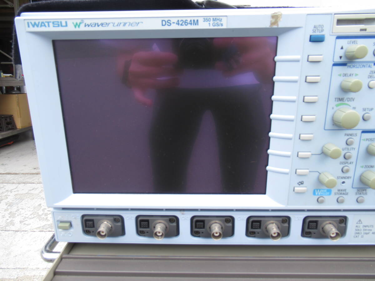 IWATSU 岩崎通信機 DS-4264M デジタル オシロスコープ IWATSU SCOPE WAGON SK-2101A ワゴン付 管理 ...