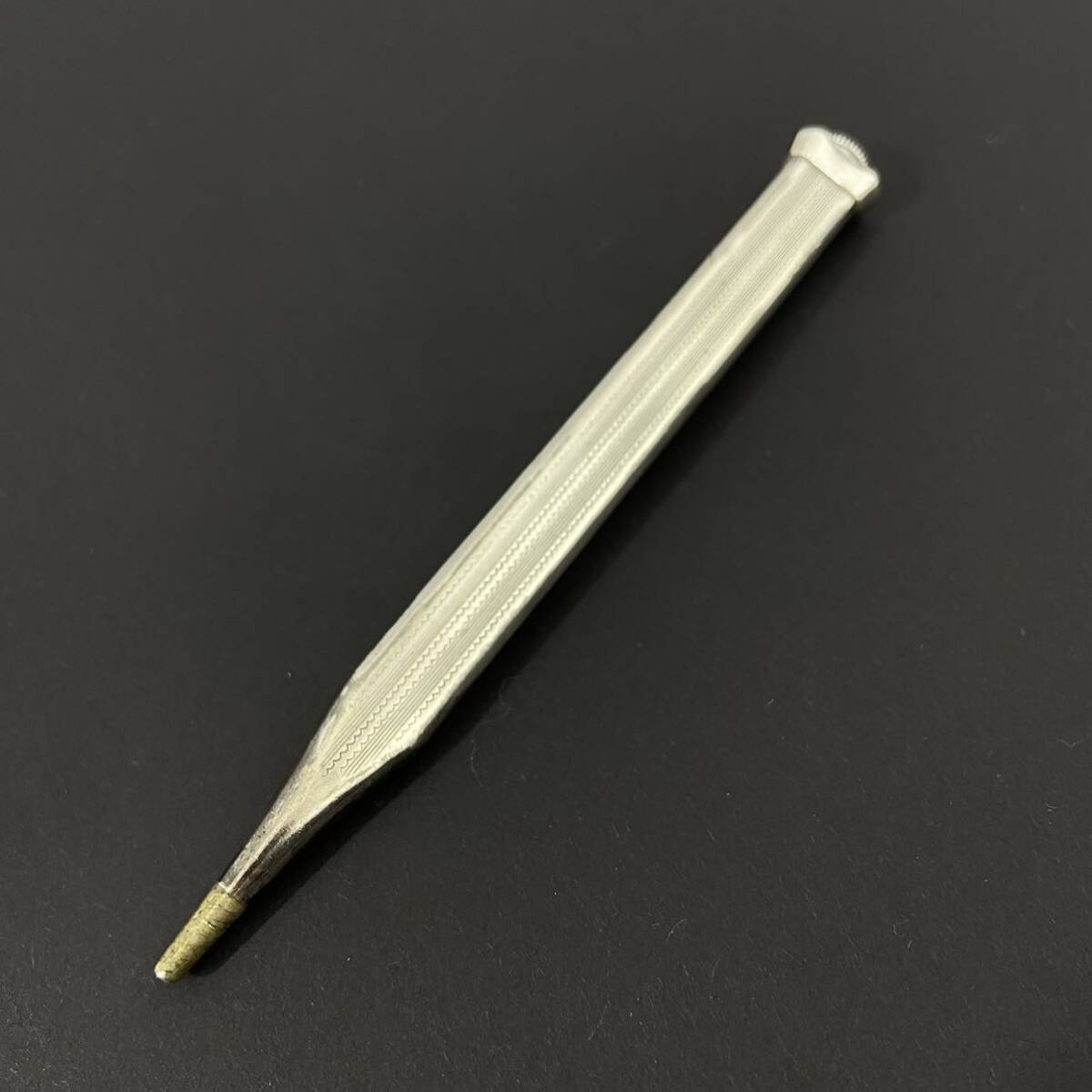7 VANCO PENCIL バンコ 萬古 シルバー系 回転繰り出し式 シャープペンシル フラットペンシル(シャープペンシル)｜売買されたオークション情報、yahooの商品情報をアーカイブ公開 ...