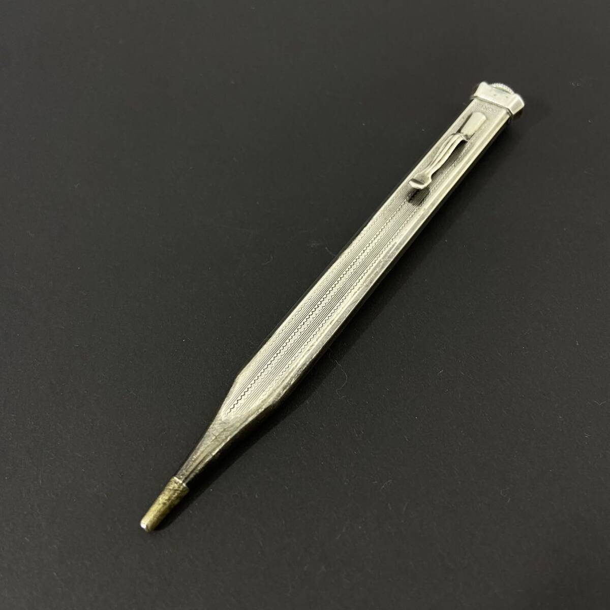 7 VANCO PENCIL バンコ 萬古 シルバー系 回転繰り出し式 シャープペンシル フラットペンシル(シャープペンシル)｜売買されたオークション情報、yahooの商品情報をアーカイブ公開 ...