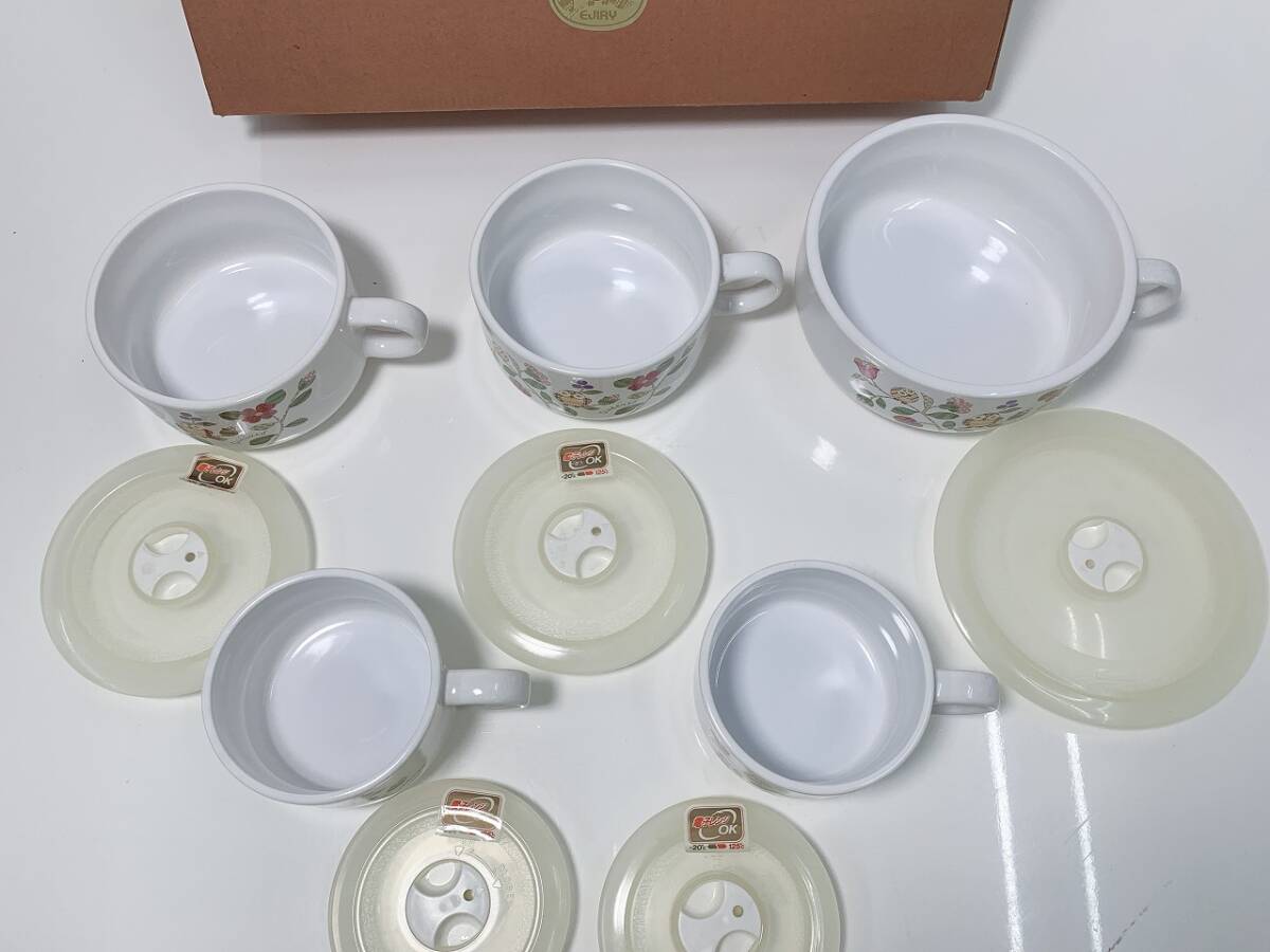 81n 80 EJIRY エジリー ふくろうの楽園 陶器レンジ用 手付密封容器 5個セット マグカップ(その他)｜売買されたオークション情報、yahooの商品情報をアーカイブ公開 ...