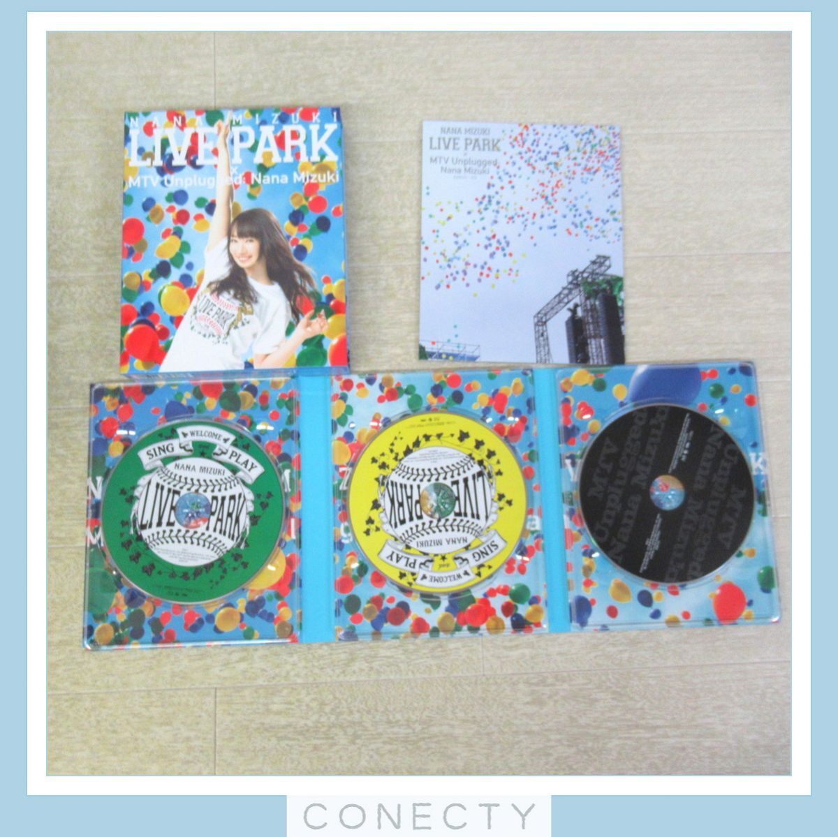 BOX付含む 水樹奈々 Blu-ray DVD 15点セット GAMES×ACADEMY BLUE RED/GALAXY FRONTIER ...