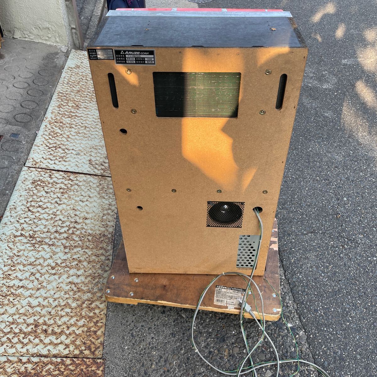 パチスロ BIO MESSIAH バイオメサイア パチスロ実機 レトロ スロット パチスロ機 スロット台 稼動品 家庭用電源(パチスロ実機 ...