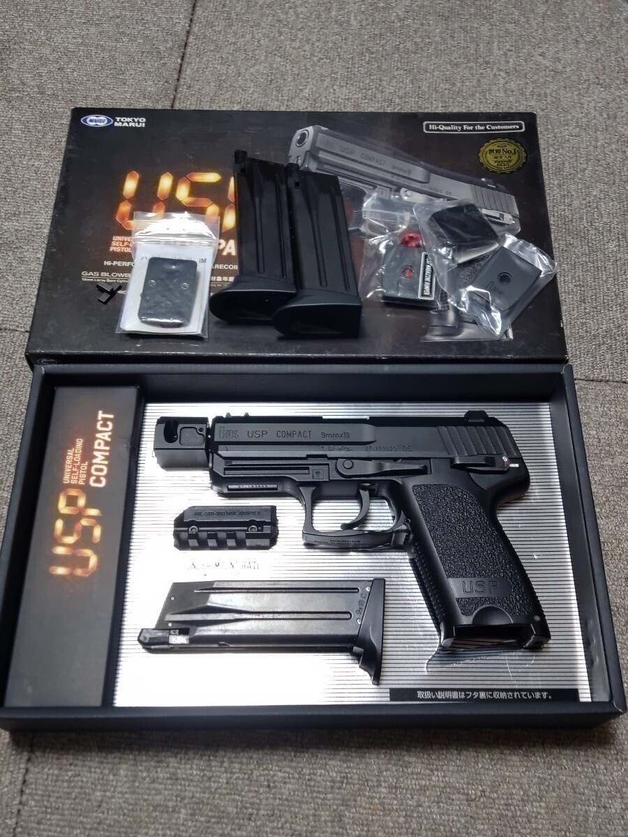 東京マルイ ガスブローバック USP コンパクト USPc HK H&K GBB(ガスガン)｜売買されたオークション情報、yahooの商品情報をアーカイブ公開 - オークファン（aucfan.com）