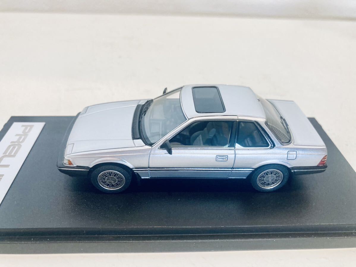 1/43 Mark43 Honda Prelude プレリュード XX AB1 1984 純正オプションホイール装着車 Customized Arctic Silver metallic(乗用 ...