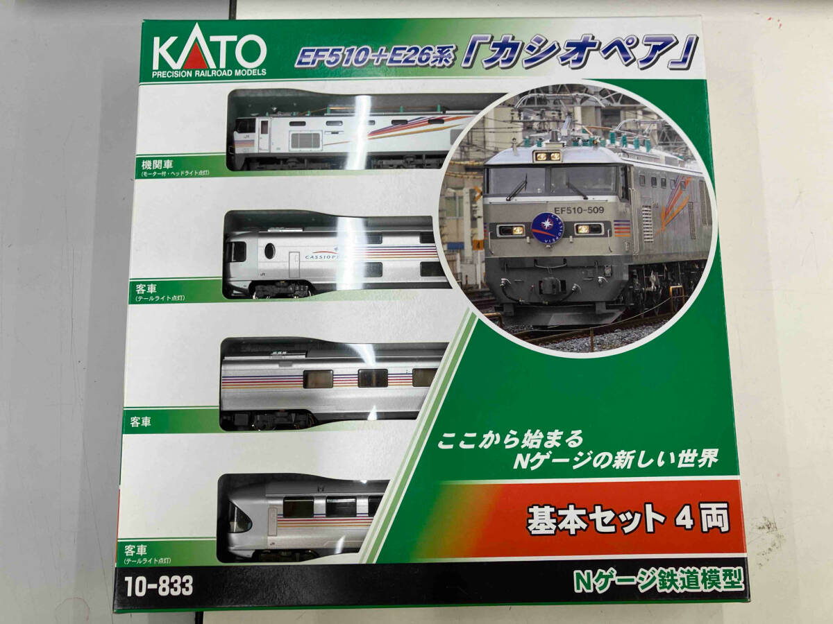 現状品 Nゲージ KATO 10-833 EF510形500番台 E26系客車 カシオペア 4両基本セット カトー(客車)｜売買されたオークション情報、yahooの商品情報をアーカイブ公開 ...