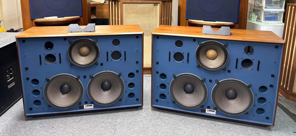 JBL 4350 スピーカーペア アルニコ仕様 2231Ax4 2202Ax2 2440x2 2405x2 JBL 3107(スピーカー本体 ...