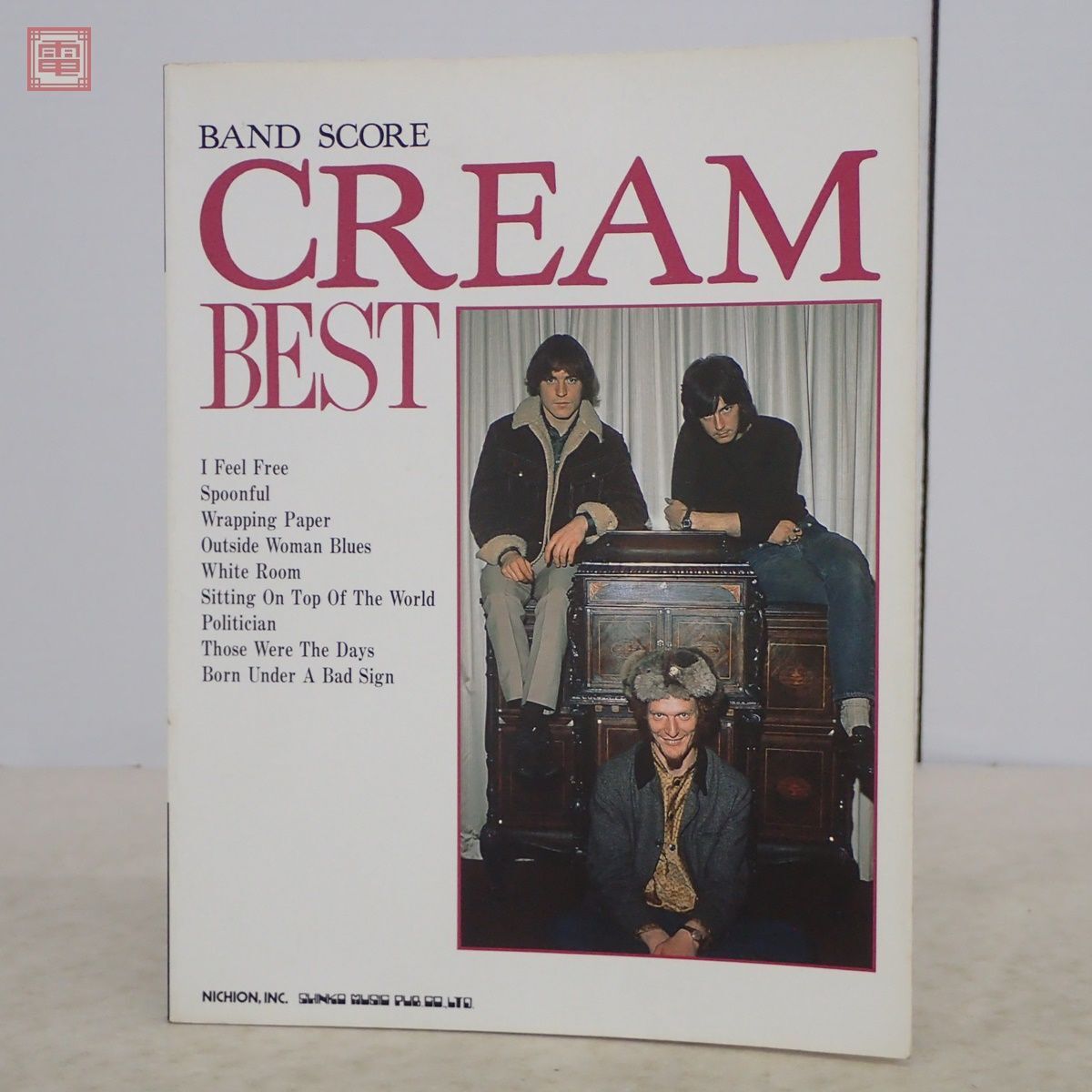 バンドスコア クリーム ベスト タブ譜付 楽譜 シンコーミュージック 1997年発行 CREAM TAB譜 PP(洋楽)｜売買された ...