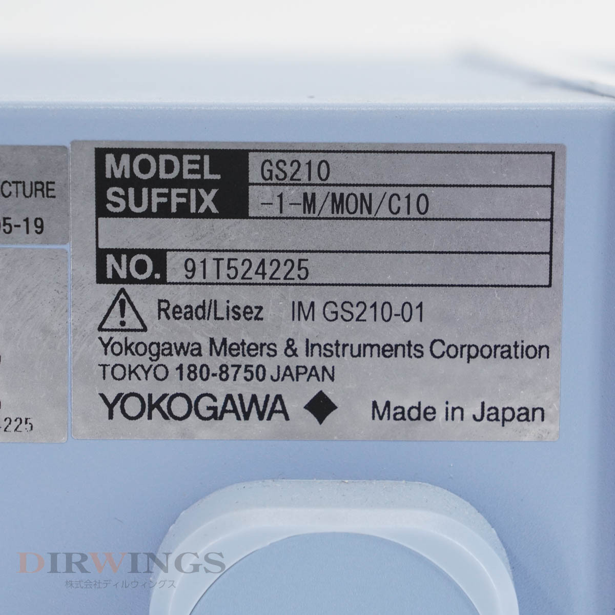 JB 保証なし GS200 GS210-1-M/MON/C10 YOKOGAWA 横河 DC VOLTAGE/CURRENT SOURCE ...